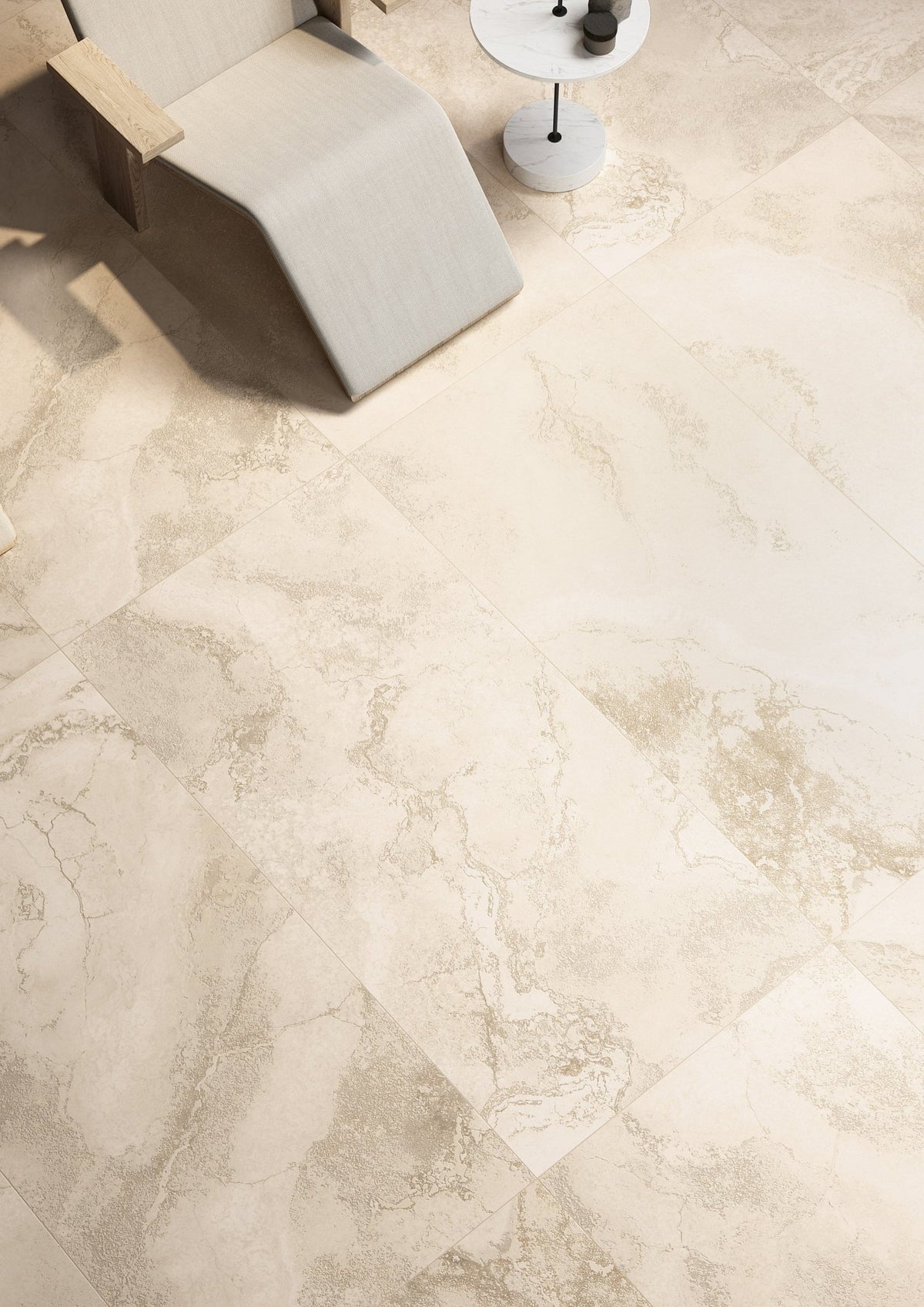 Marble Look Tile Touchstone - Gold | Interni Austin